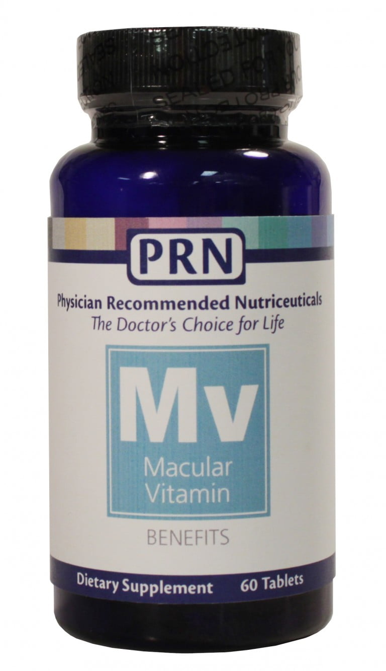 MV macular vitamin bottle | Ophthalmic Consultants